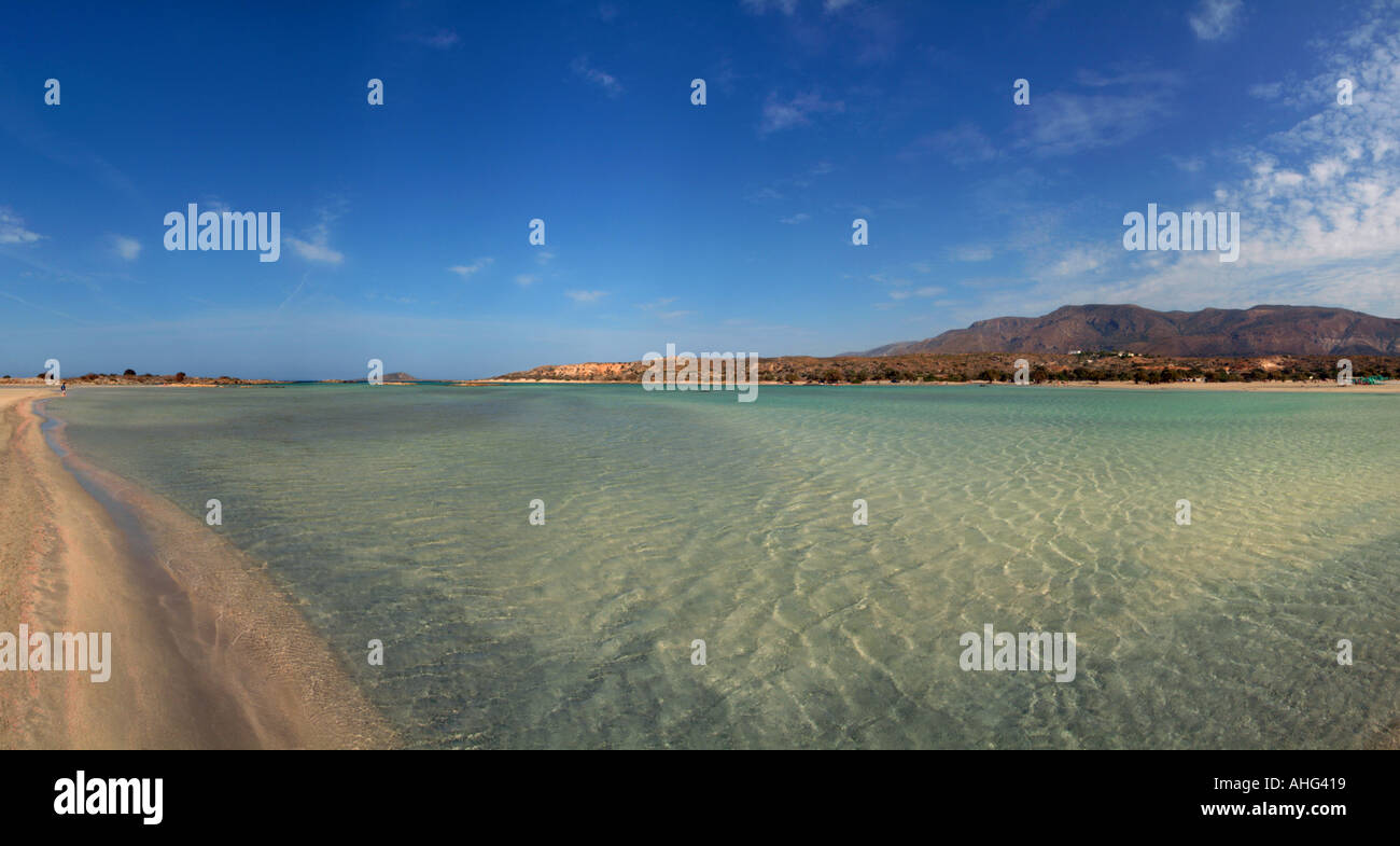 South Coast beach Elafonisos Elafonissos Elafonisi Crete Kriti Greece ...