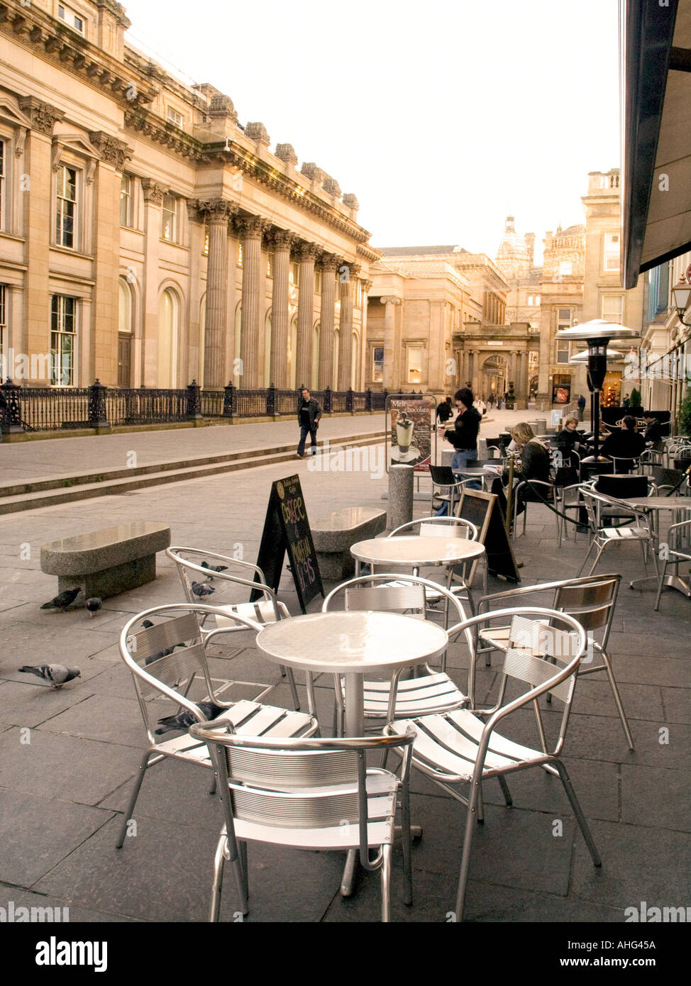 ROYAL EXCHANGE SQUARE GLASGOW Stock Photo - Alamy