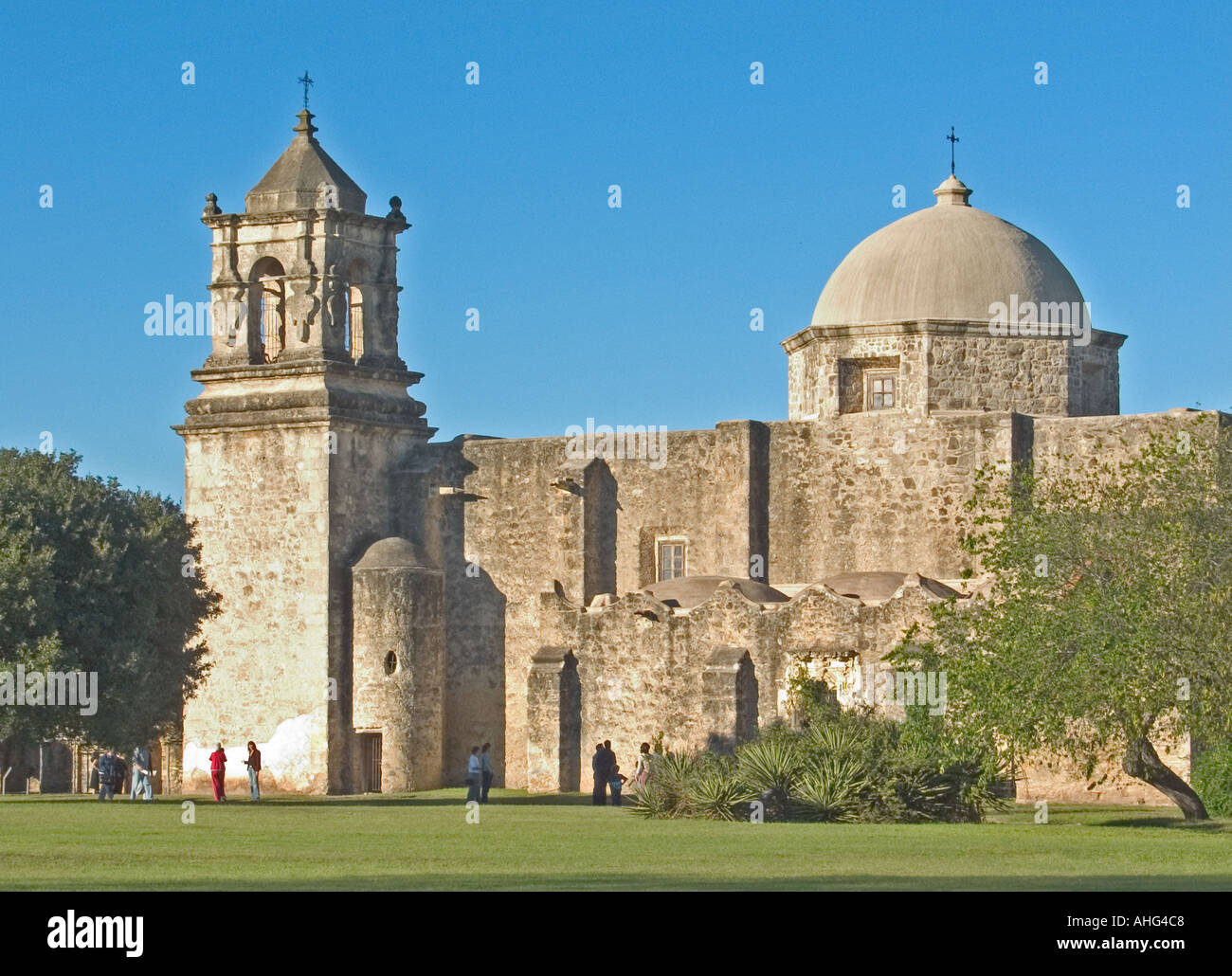 Spanish mission texas native americans hi-res stock photography and ...