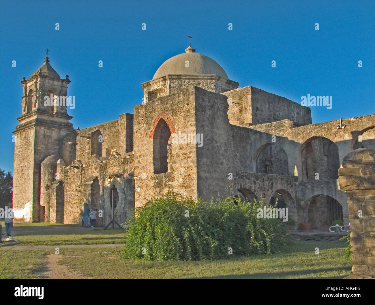 Spanish mission texas native americans hi-res stock photography and ...