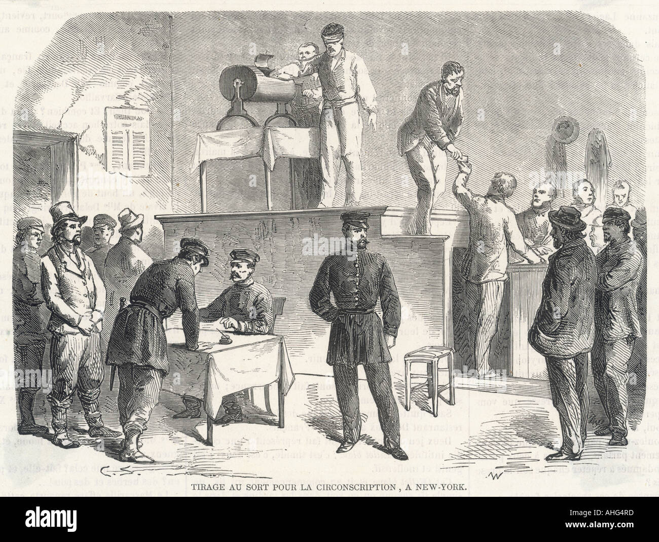 Conscription civil war usa hi-res stock photography and images - Alamy