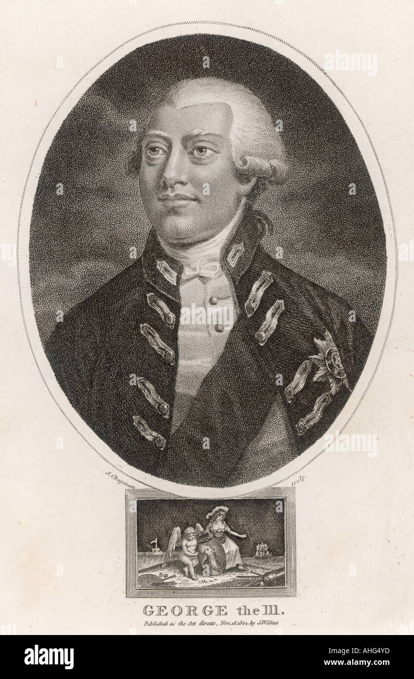 George Iii Oval Stock Photo - Alamy