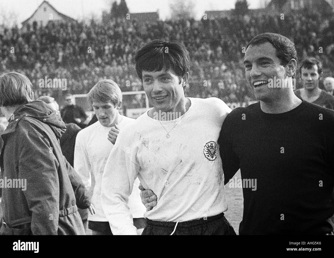 Football bundesliga 1968 1969 boekelberg stadium hi-res stock ...