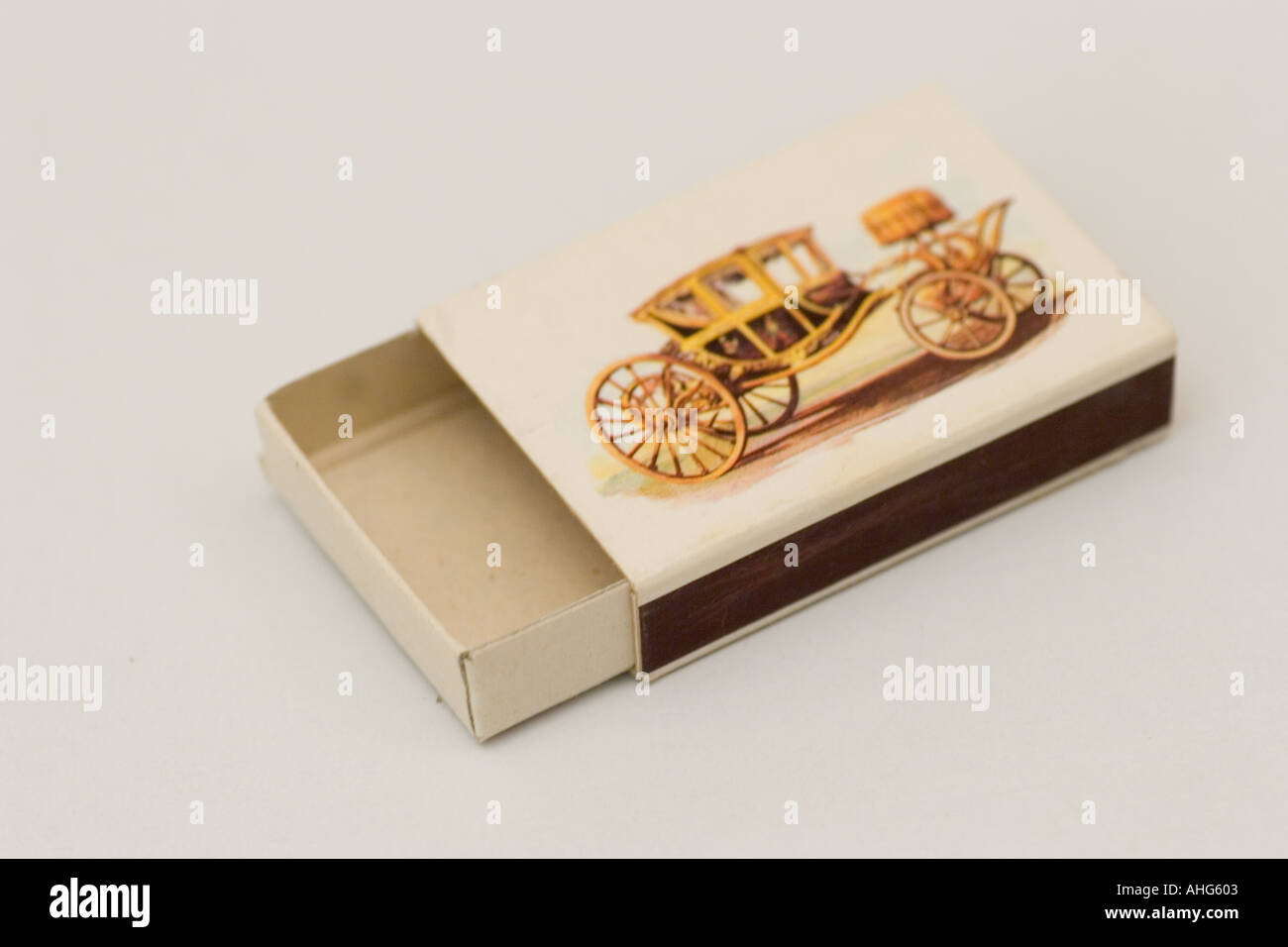 Empty safety match box Stock Photo - Alamy