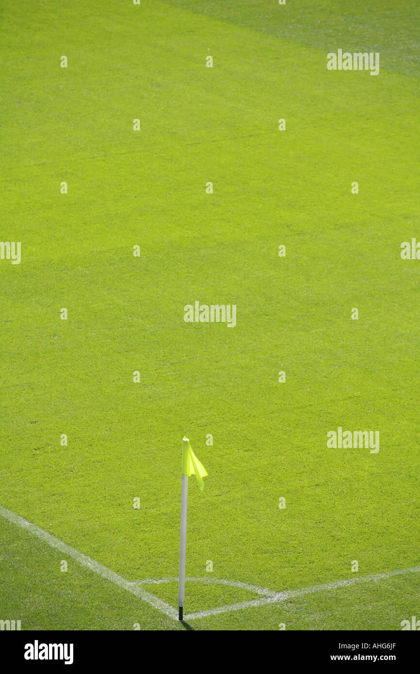 to make a corner kick Stock Photo - Alamy