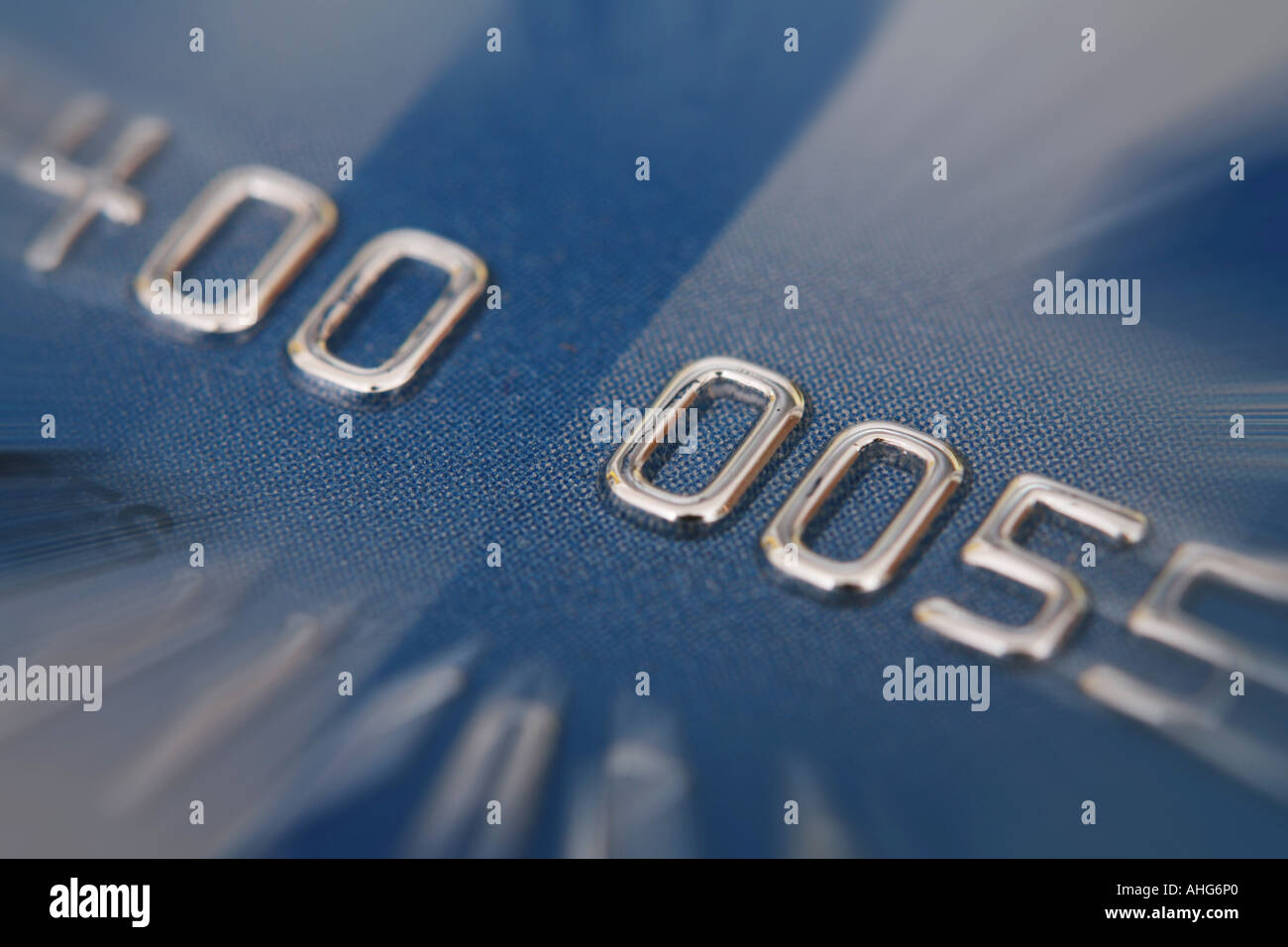 credit card with zoom effect numbers are faked Stock Photo - Alamy