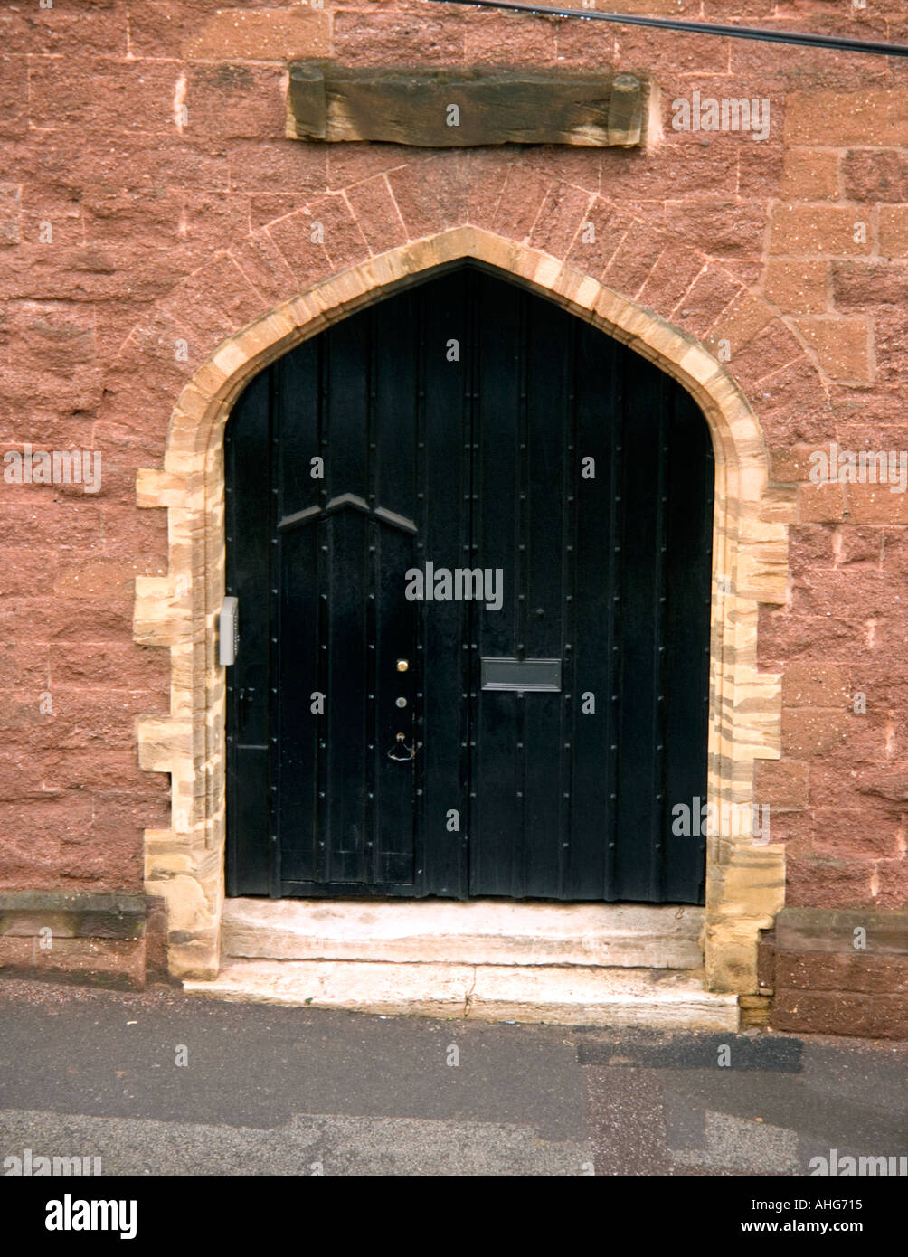 Door - Exeter - Devon Stock Photo - Alamy