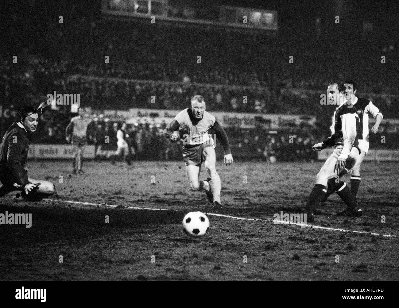 football, DFB Cup, first round, 1969/1970, Stadium an der Hafenstrasse ...