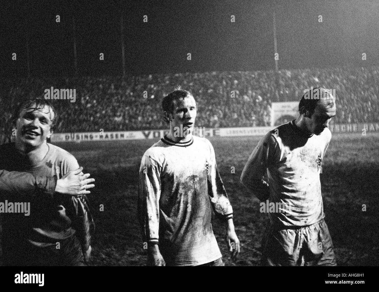 football, Bundesliga, 1969/1970, Stadium at the Hafenstrasse in Essen ...