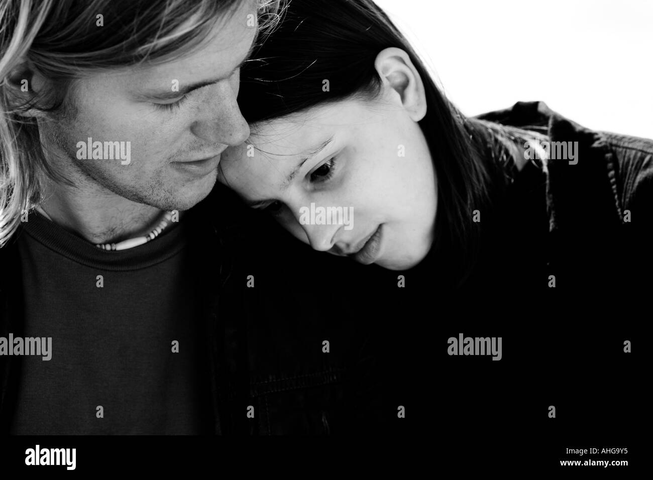 a young couple facing problems Stock Photo - Alamy