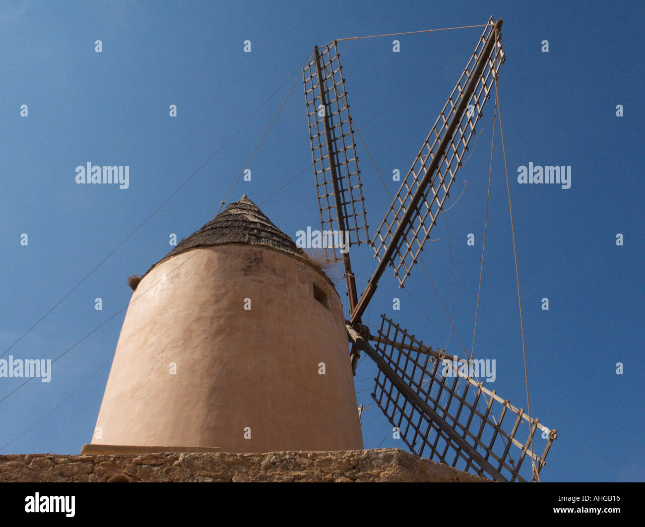 Majorcan windmill hi-res stock photography and images - Alamy