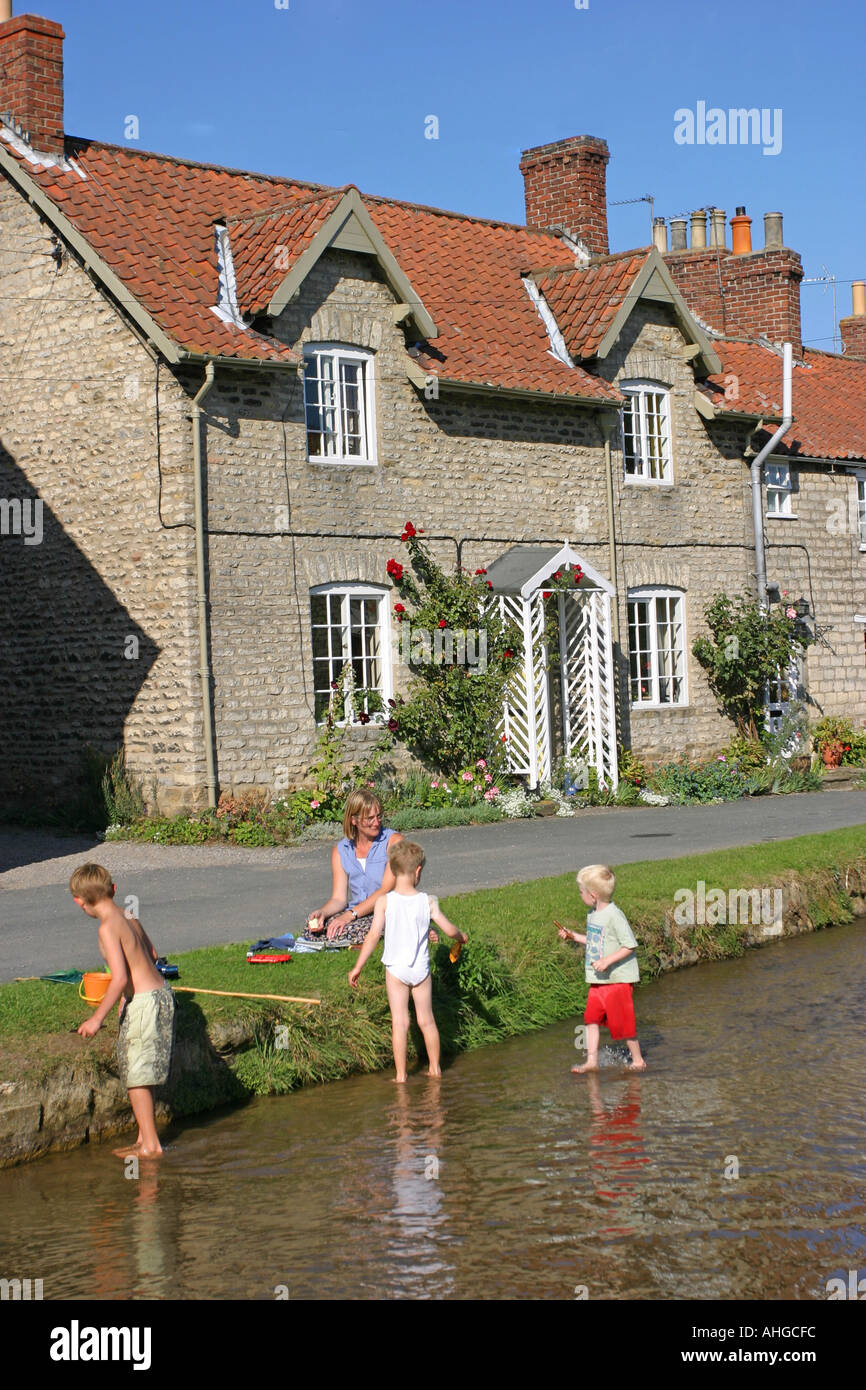 Children In Stream Uk High Resolution Stock Photography and Images - Alamy