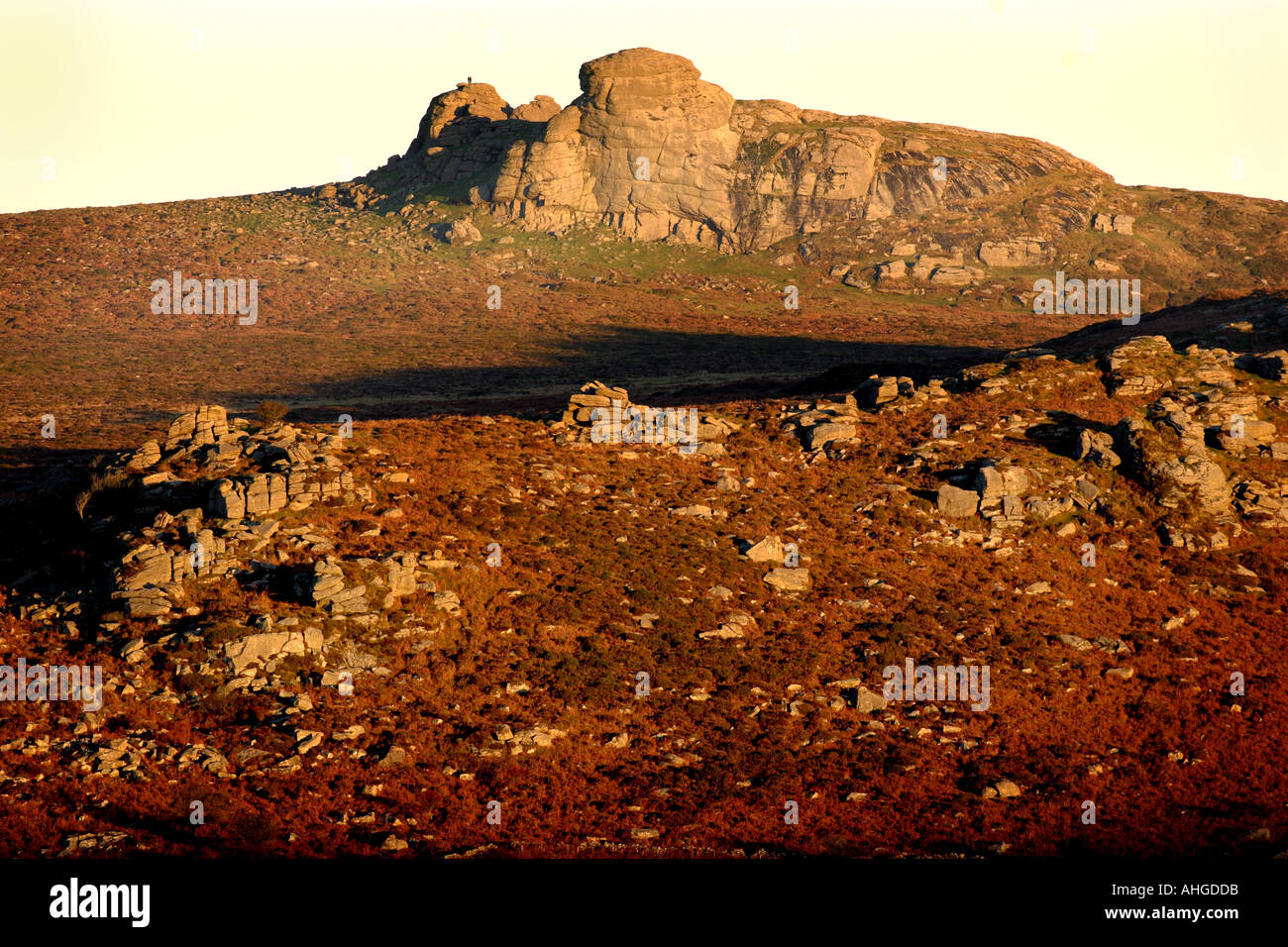 The famous landmark of Haytor Hay Tor on Dartmoor Stock Photo - Alamy