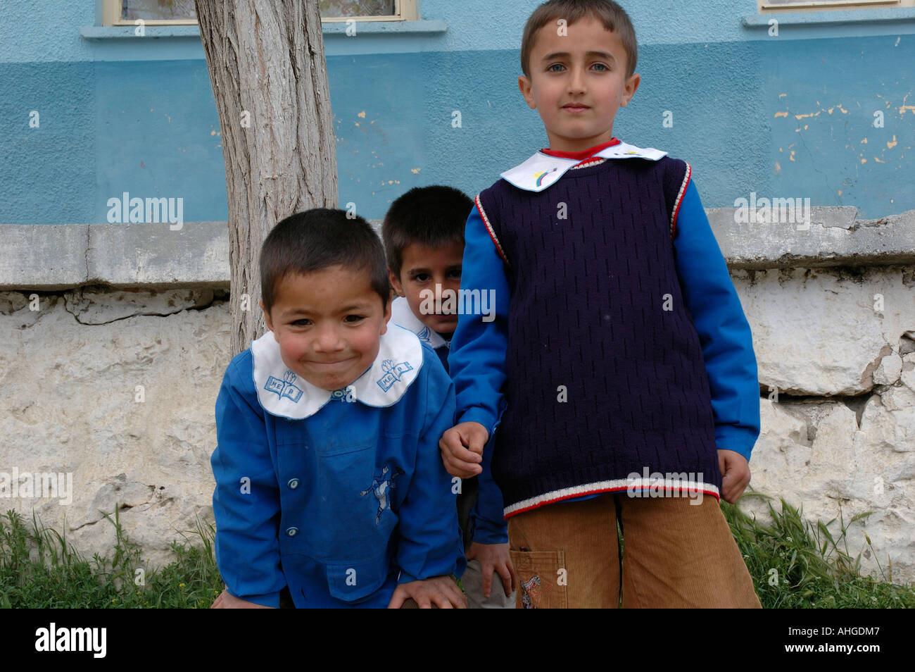 Children school uniforms middle east hi-res stock photography and ...