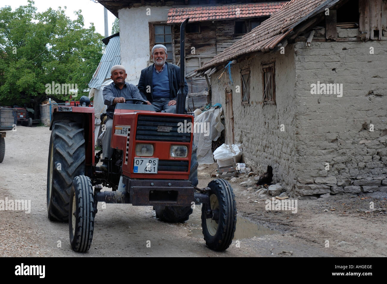 Turkish man tractor hi-res stock photography and images - Alamy