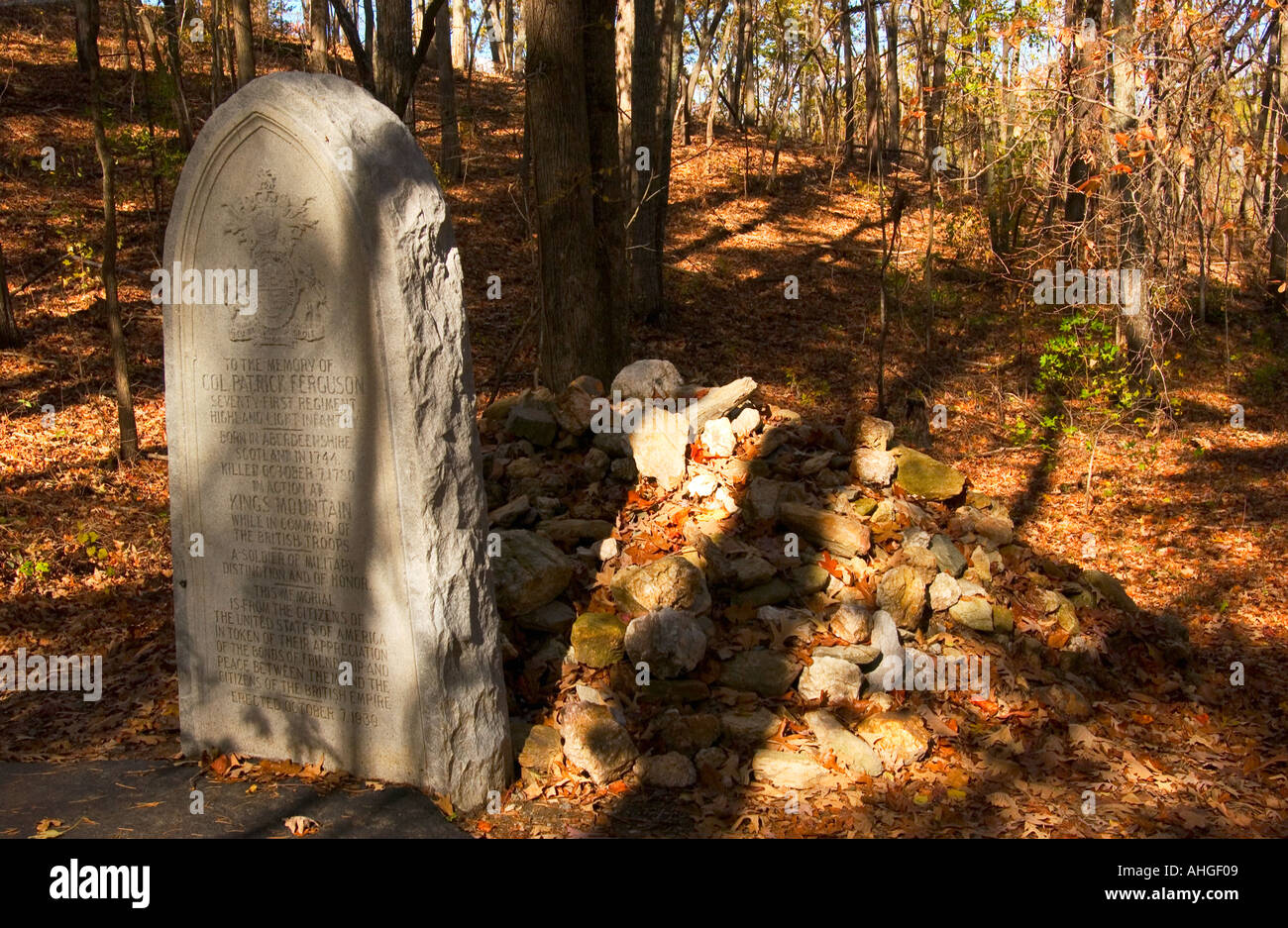 Battlefield of kings mountain hi-res stock photography and images - Alamy