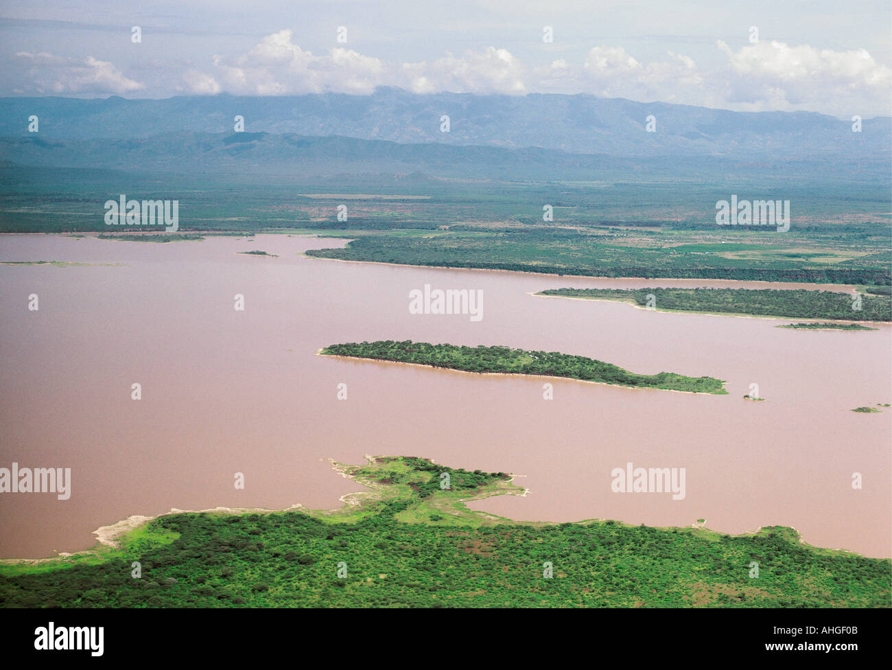 Lake Baringo in the Great Rift Valley Kenya East Africa Stock Photo - Alamy
