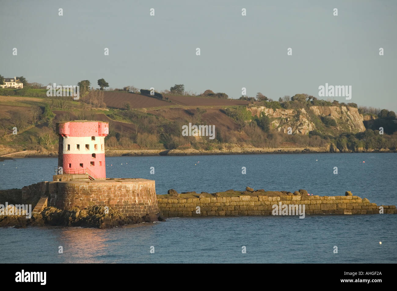 Anne Port Bay Jersey Channel Islands Stock Photo - Alamy