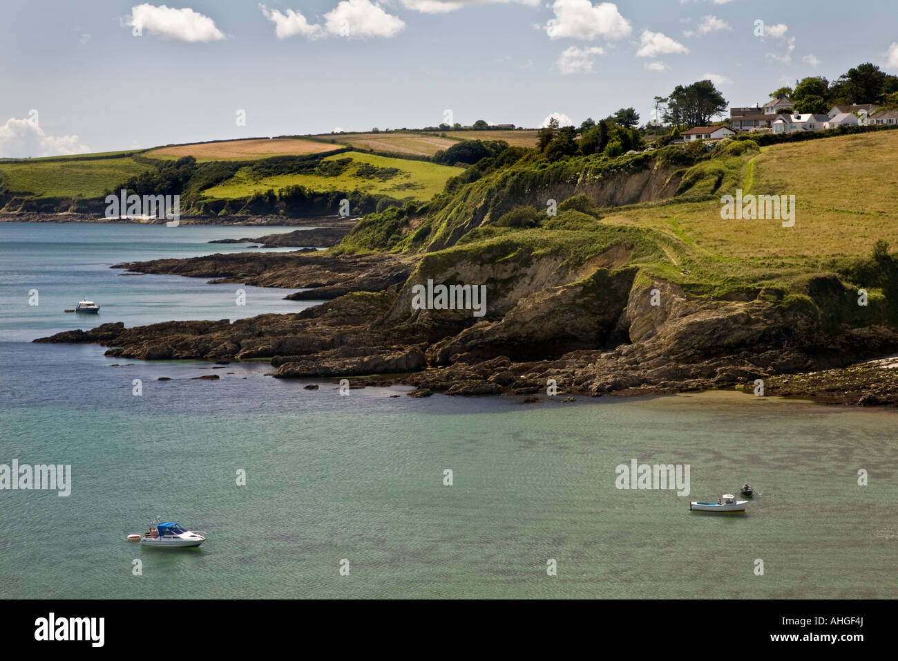 The South West Coastal Pathway between Swanpool and Maenporth, Cornwall ...