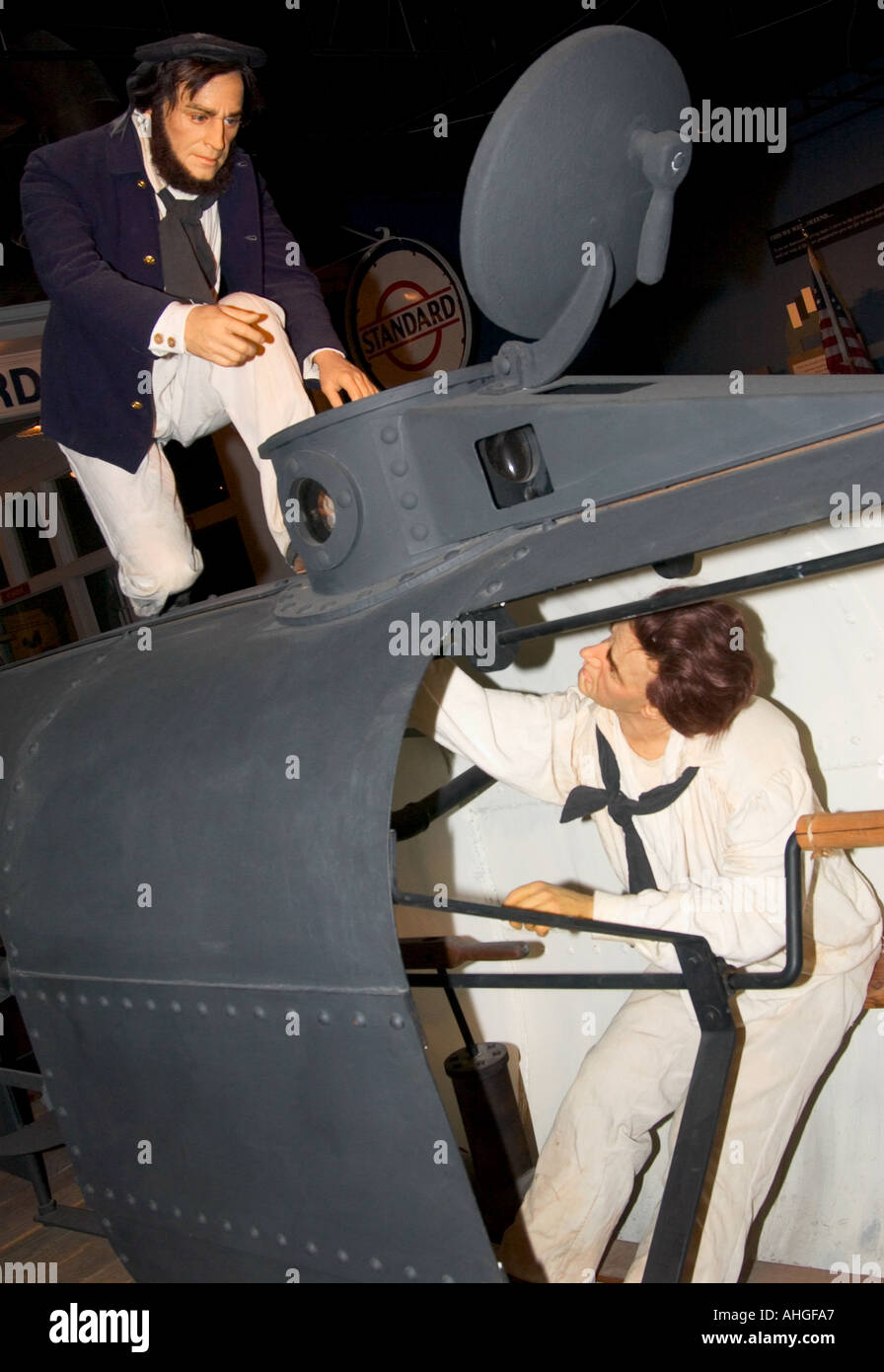 Uss hunley artifacts hi-res stock photography and images - Alamy