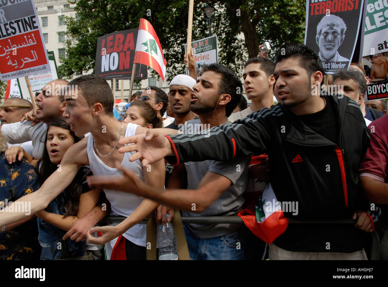 Palestinian london protests hi-res stock photography and images - Alamy