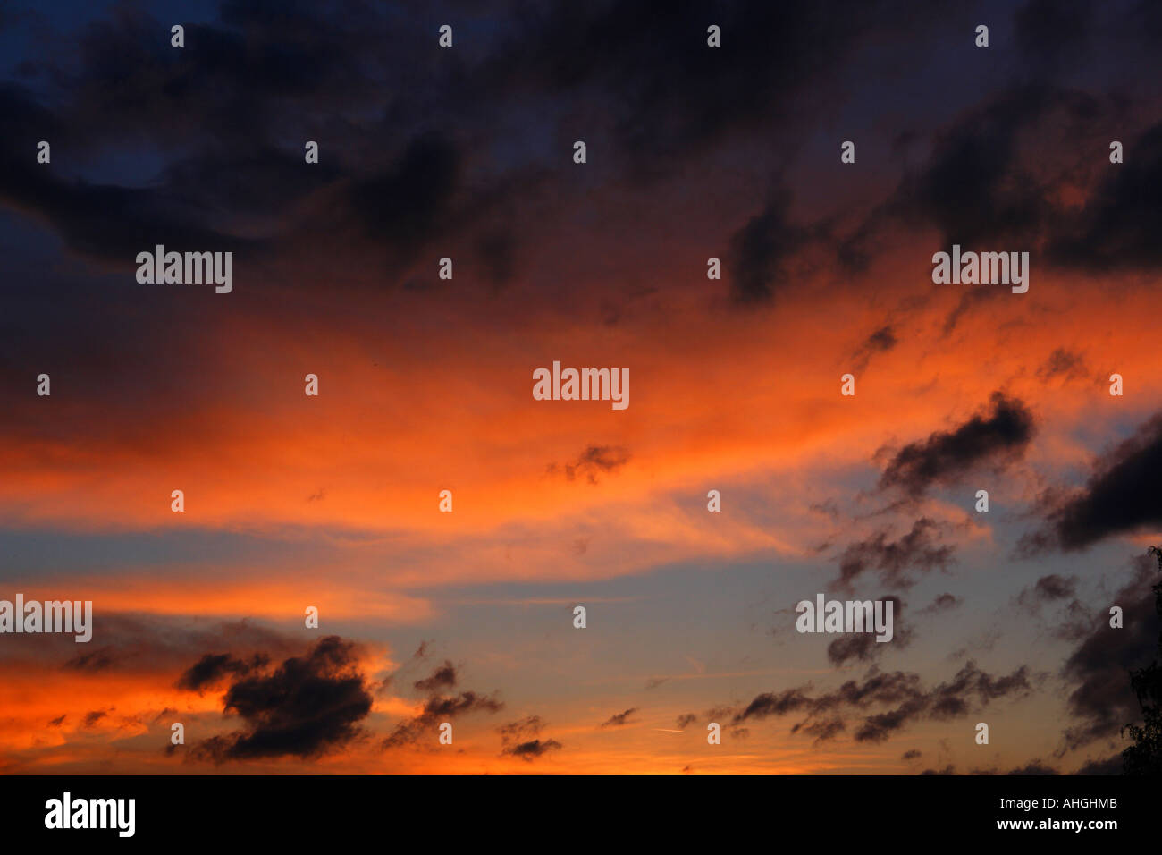 storm bad weather clouds at sunset Stock Photo - Alamy