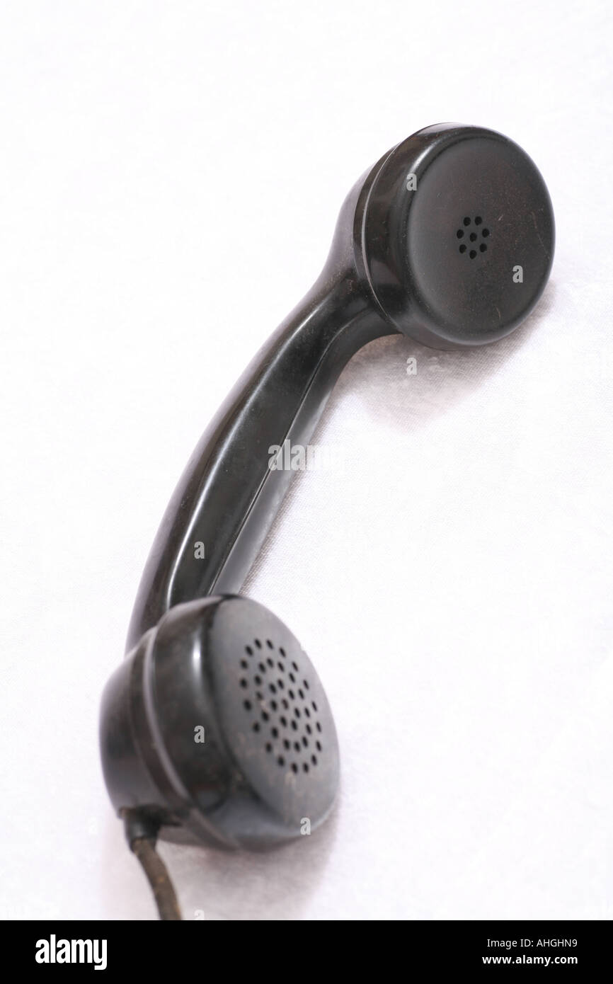 old phone isolated Stock Photo - Alamy