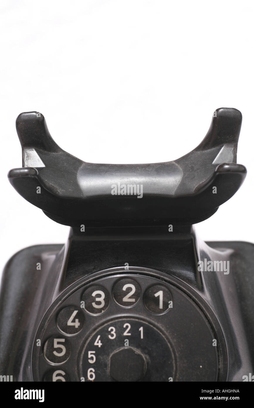 old phone isolated Stock Photo - Alamy