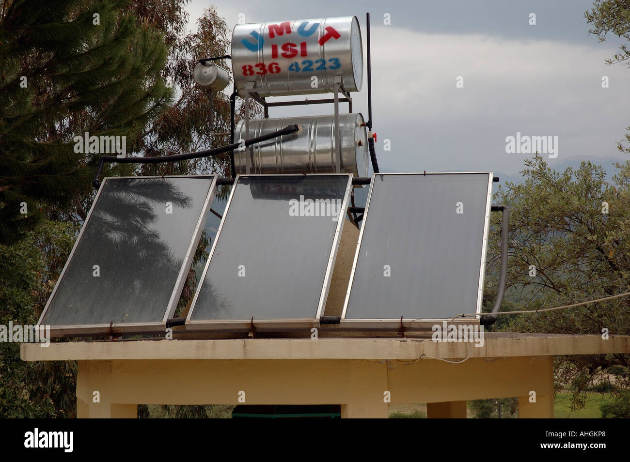 Solar heating panels turkey hi-res stock photography and images - Alamy