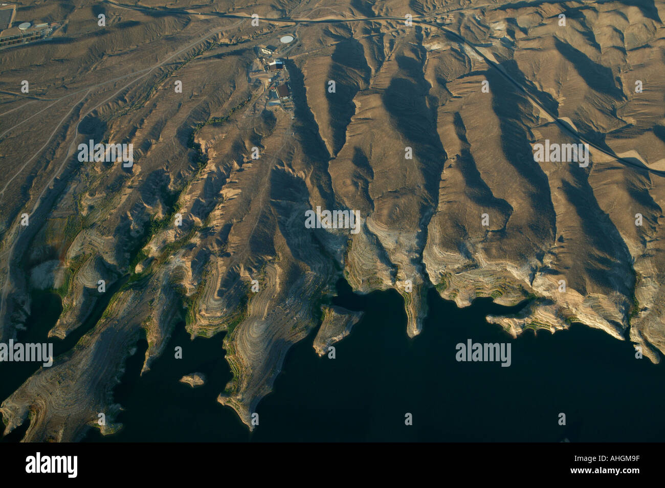 aerial view of lake meade nevada usa Stock Photo - Alamy