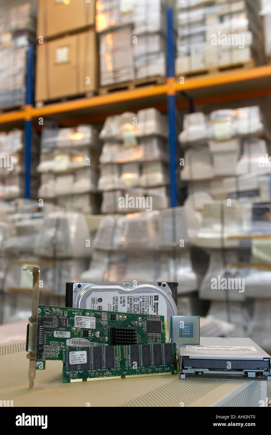 computer components hard drive memory processor video card floppy drive ...