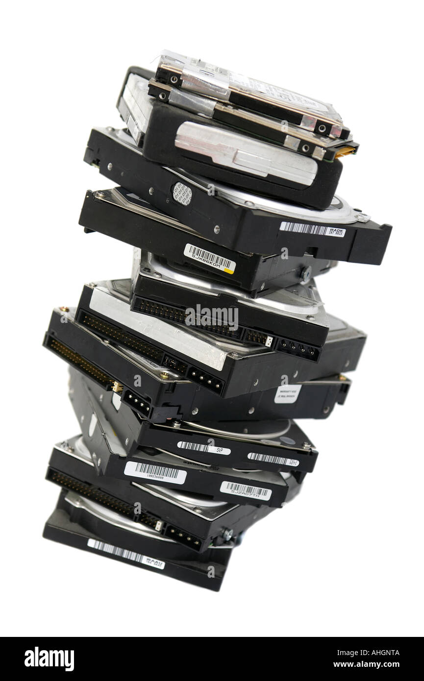 Hard drives recycling hi-res stock photography and images - Alamy