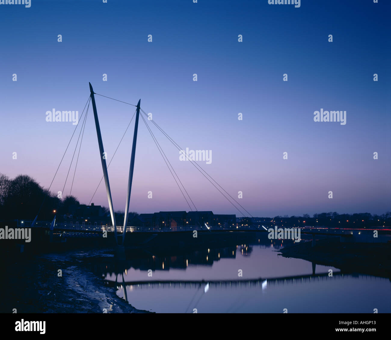 Millennium bridge lancaster hi-res stock photography and images - Alamy