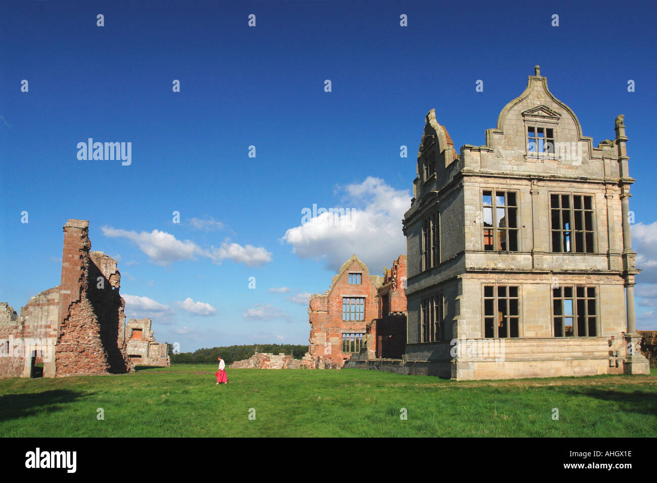 Moreton Corbett Corbet castle ruins and Elizabethan Manor house ...