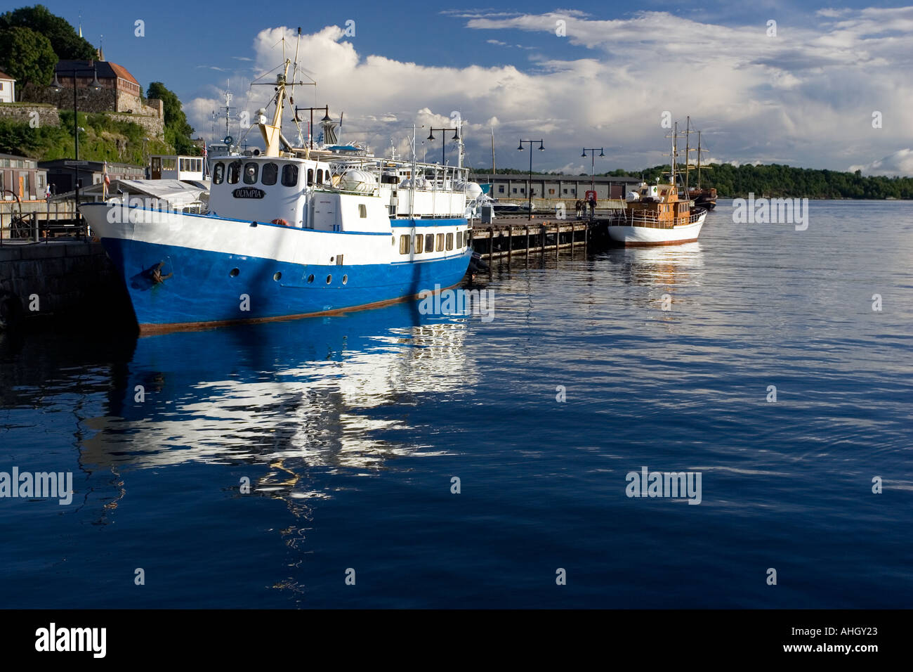 Aker brygge wharf hi-res stock photography and images - Alamy