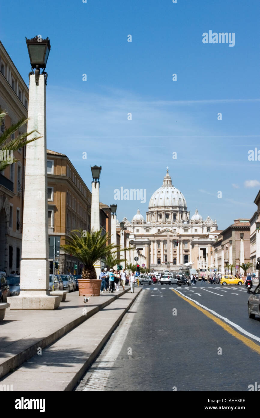 ST PETERS BASILICA ROME ITALY Stock Photo - Alamy