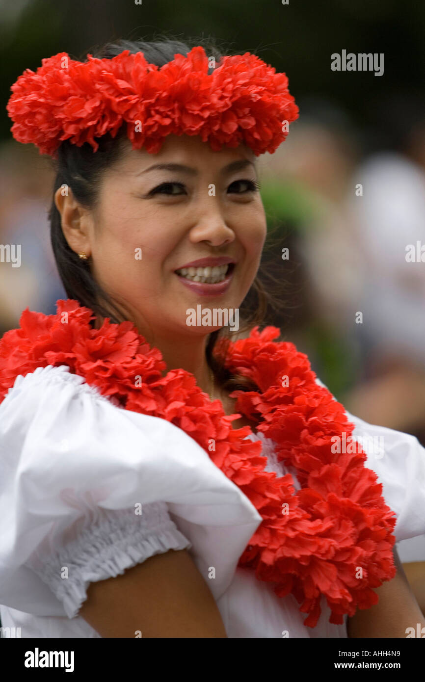Hawaiian Hula Dancer Stock Photo - Alamy