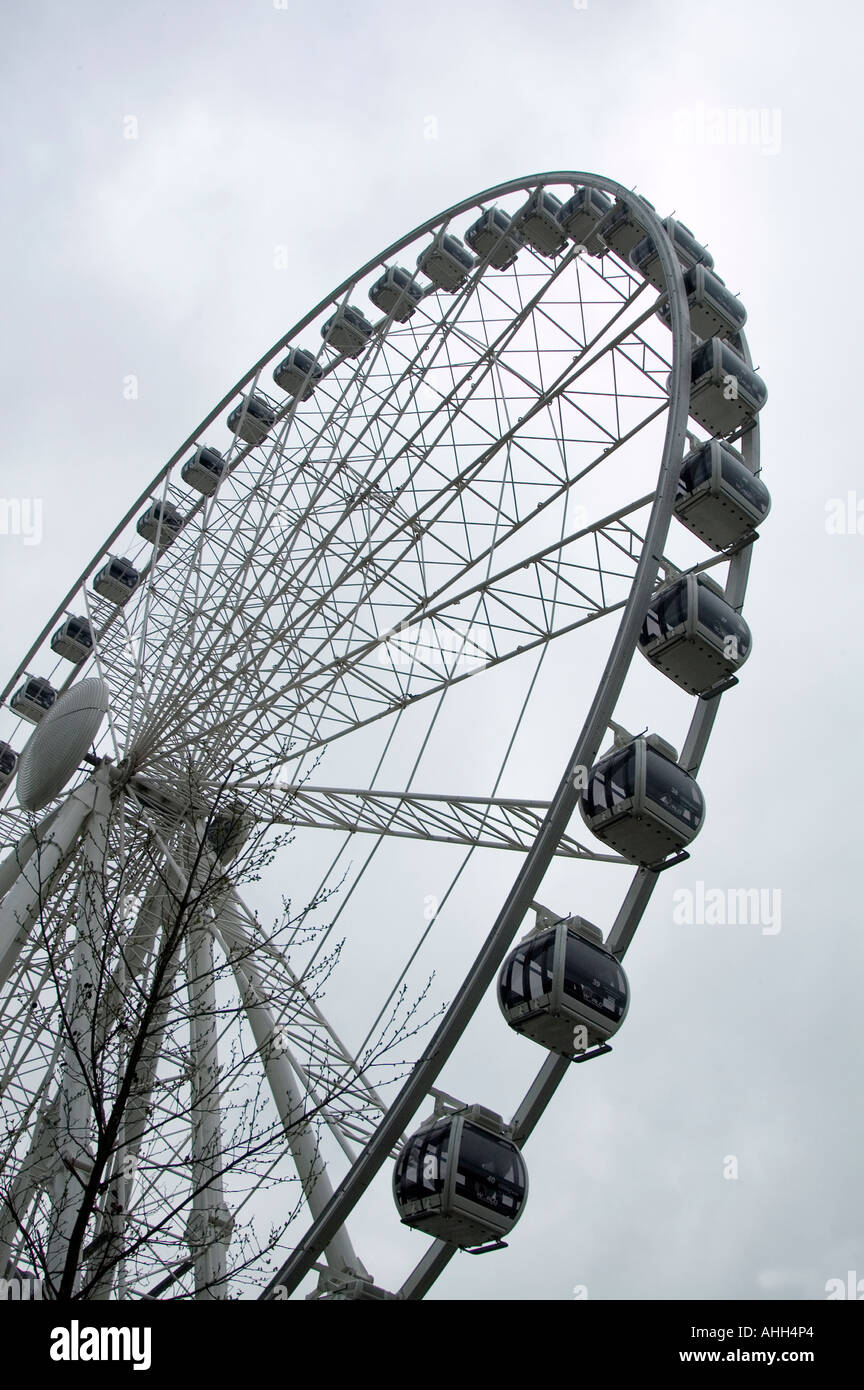 wheel of Manchester Stock Photo - Alamy