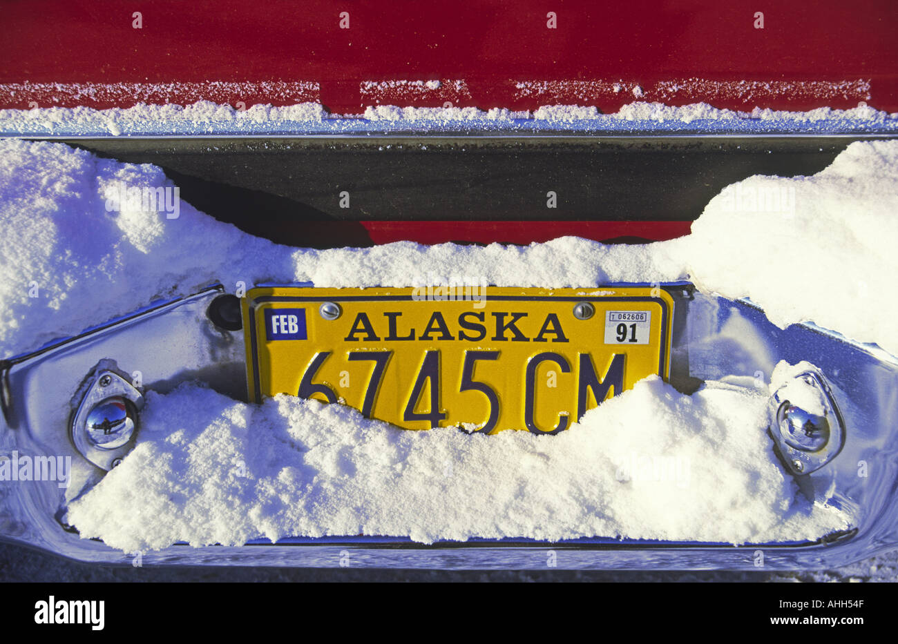 Winter cold number plate hi-res stock photography and images - Alamy