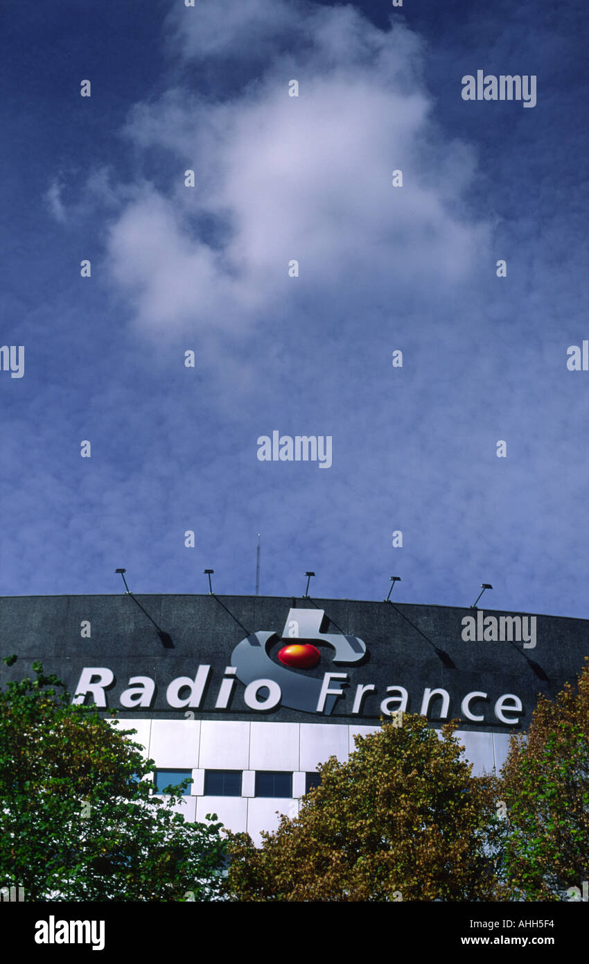 Radio France Building In Paris France Stock Photo - Alamy