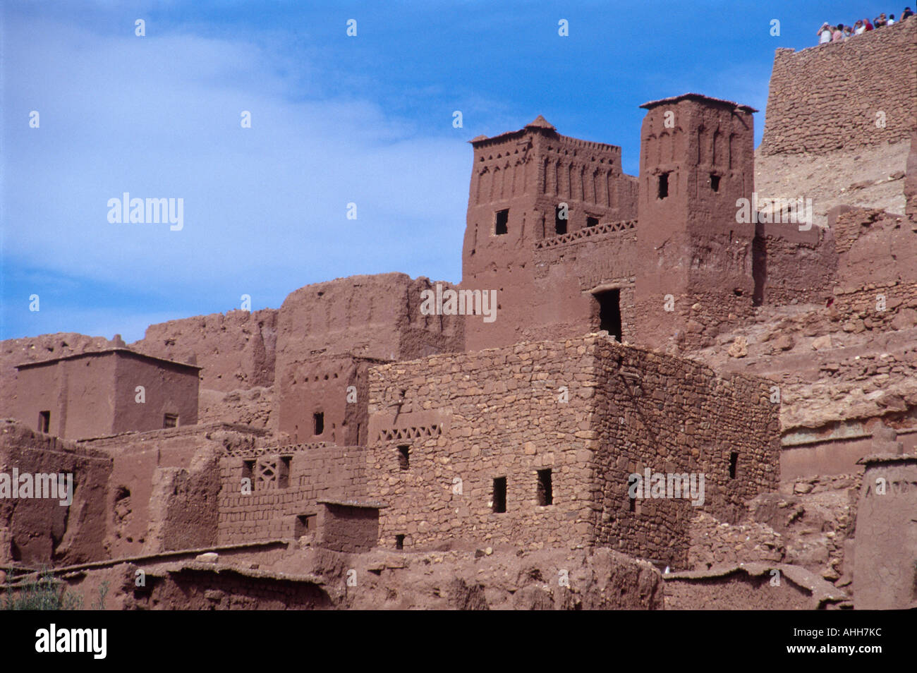 fortified village at Ait Benhaddou morocco Stock Photo - Alamy