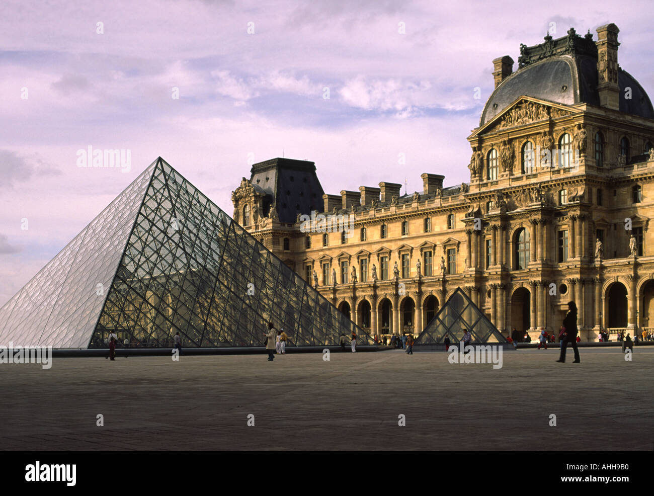The Louvre Pyramide in Paris France Stock Photo - Alamy