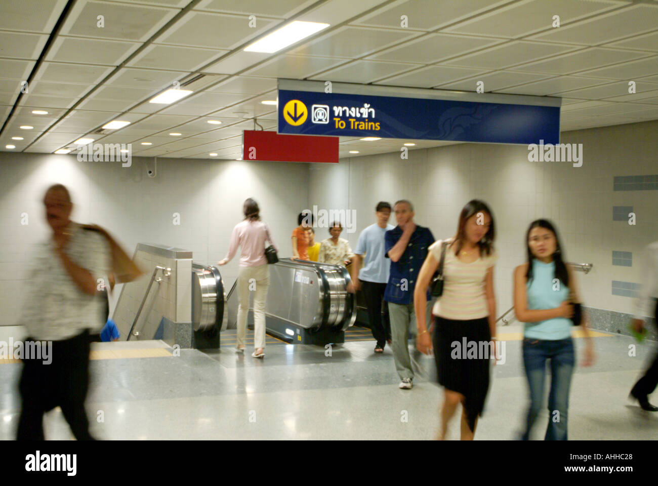 MRT station Bangkok Thailand Bangkok s new underground metro rail ...