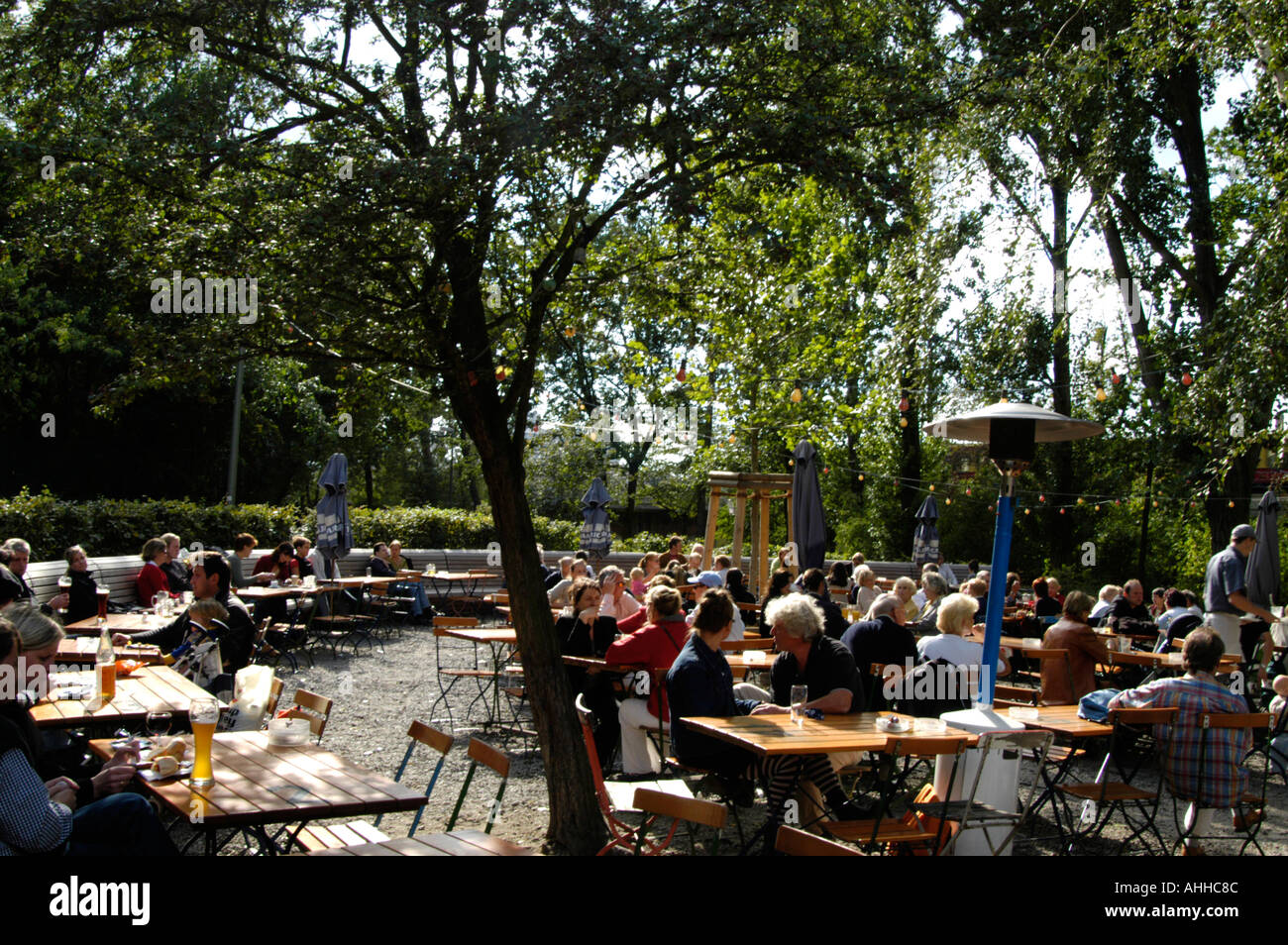 Bar in the Tiergarten Berlin Germany Stock Photo - Alamy