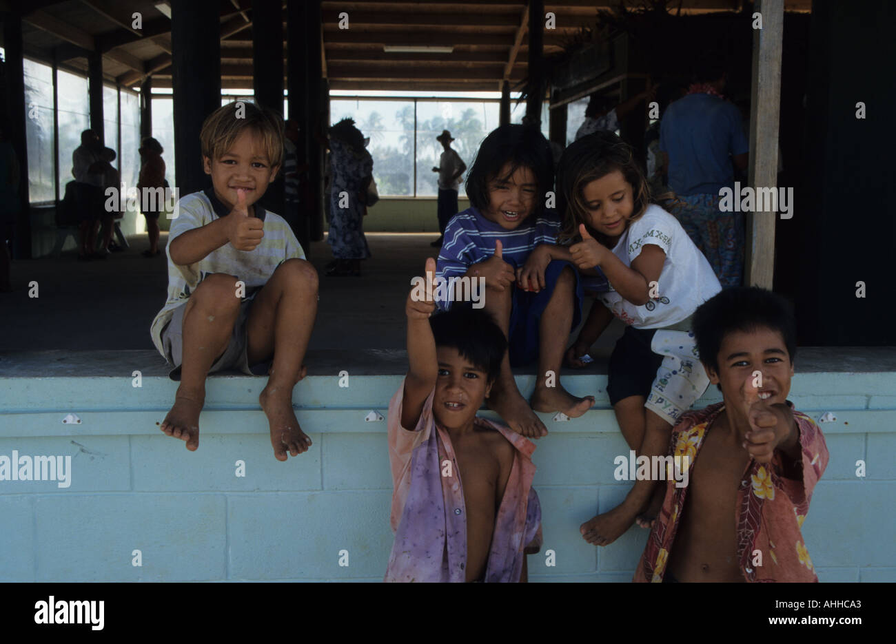 Cook islands kids hi-res stock photography and images - Alamy