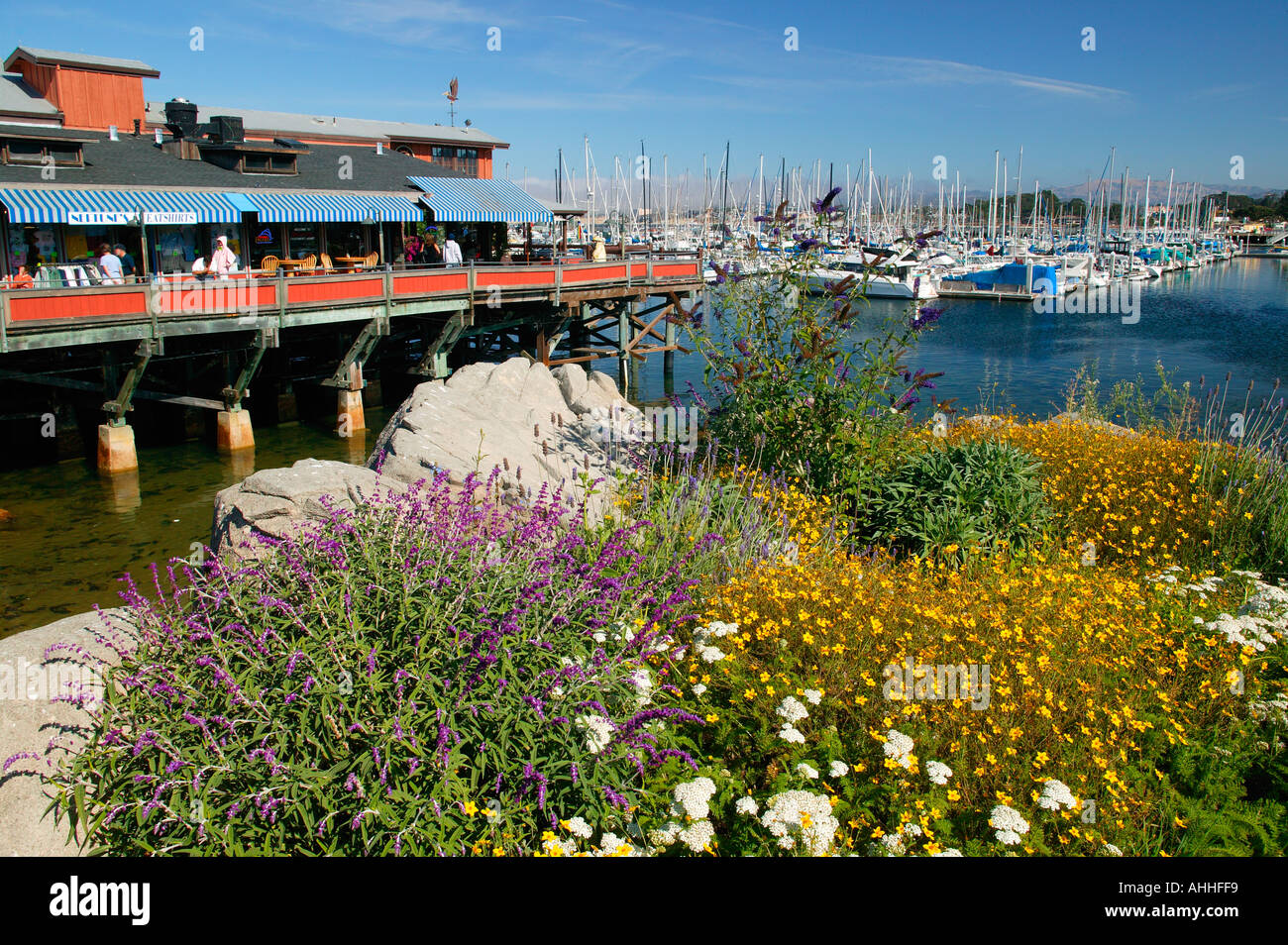Old Fisherman s Wharf Monterey California Stock Photo - Alamy