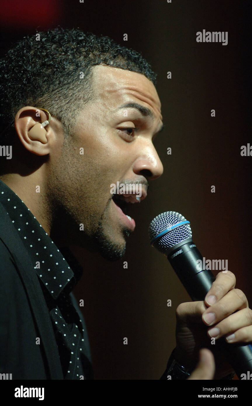 Pop Singer Craig David High Resolution Stock Photography and Images - Alamy