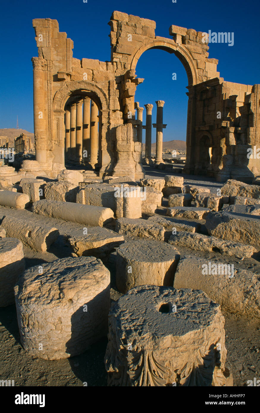 SYRIA Central Tadmur Stock Photo - Alamy