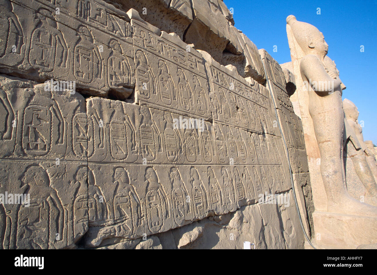 EGYPT Nile Valley Karnak Stock Photo - Alamy