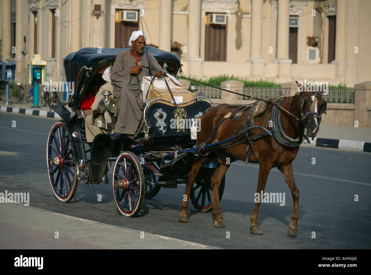 Egypt luxor horse drawn carriage hi-res stock photography and images ...